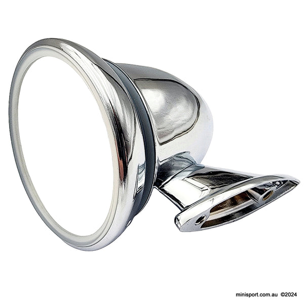 MINI MIRROR TORPEDO WING/DOOR MIRROR- CONVEX [GAM105C] – Minisport