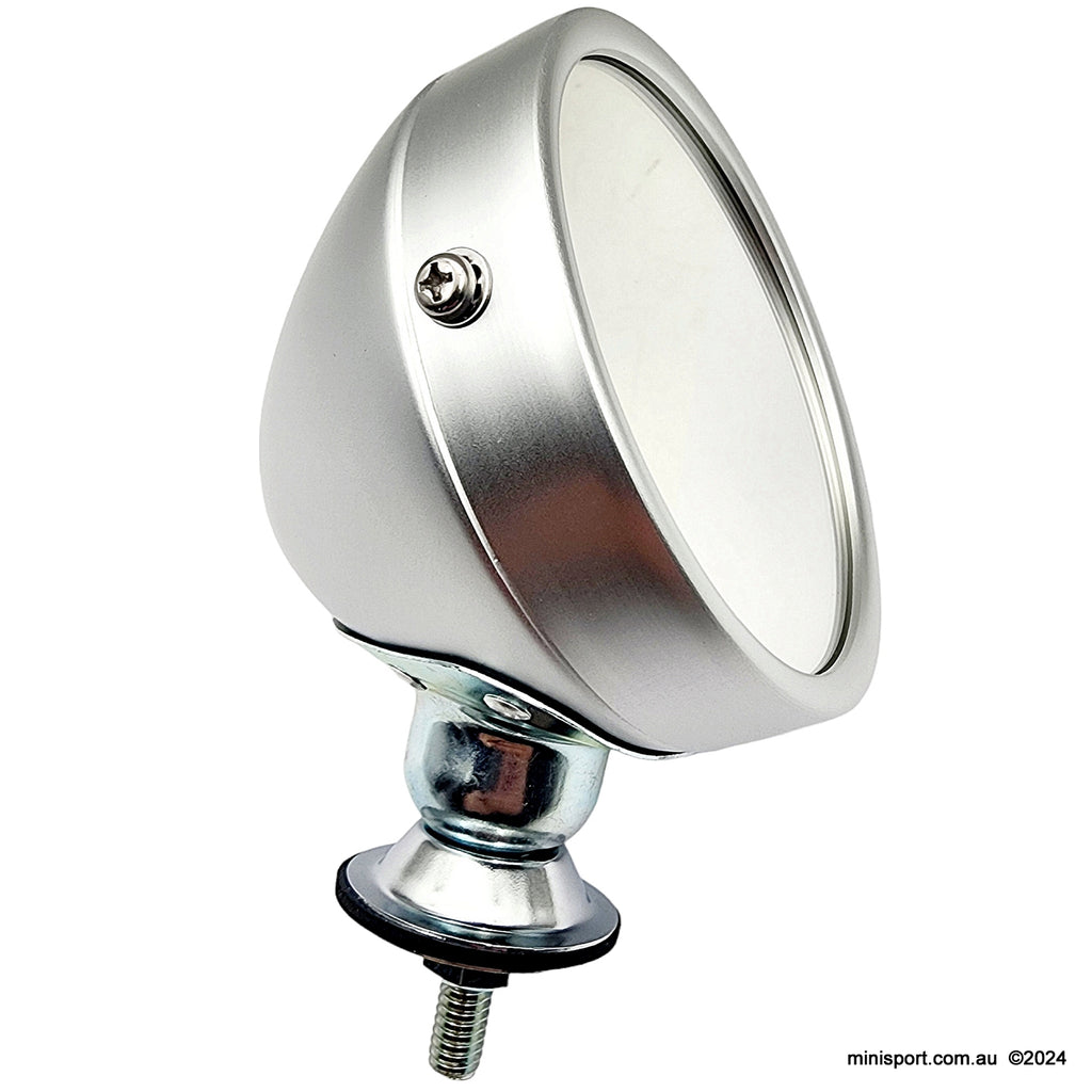 MINI DOWNTON STYLE MIRROR- SATIN ALLOY [SPDK131] – Minisport