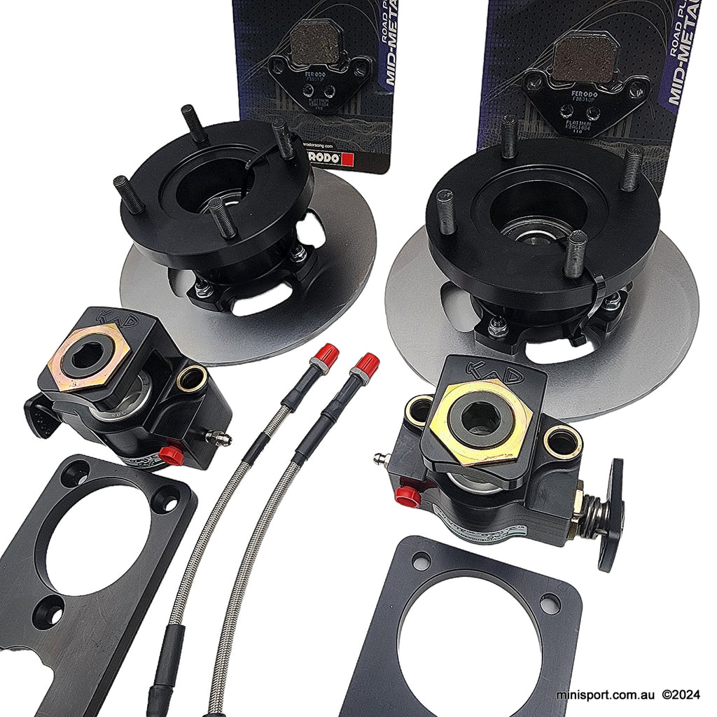 K.A.D. Rear disc-brake conversion "RED" – Minisport