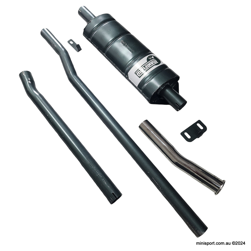 MINI MANIFLOW, TWIN BOX, EXHAUST SYSTEM, CENTRE EXIT 1.75" – Minisport