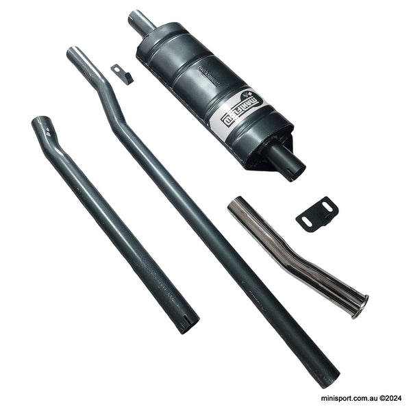 MINI MANIFLOW, TWIN BOX, EXHAUST SYSTEM, CENTRE EXIT 1.75" – Minisport