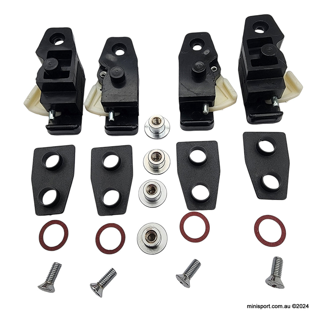 Mini 850 (sliding window) plastic catch kit (4) with fitting kit ...