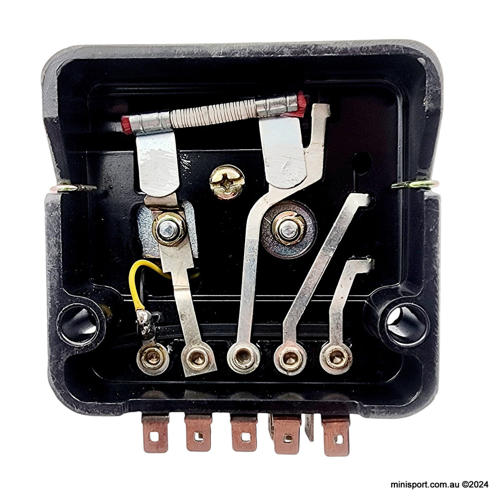 Mini generator voltage regluator/control box – Minisport