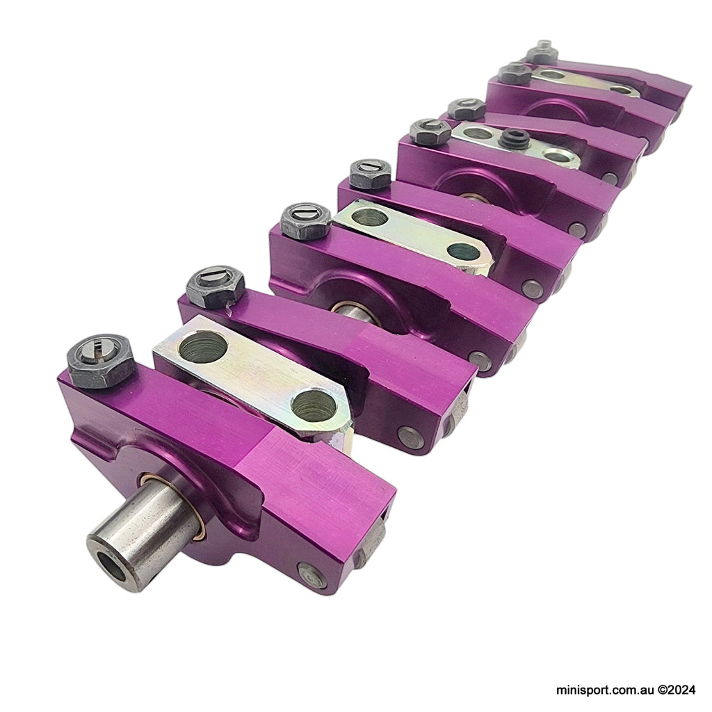Mini roller tipped rockers (1.5:1) c/w spacers – Minisport