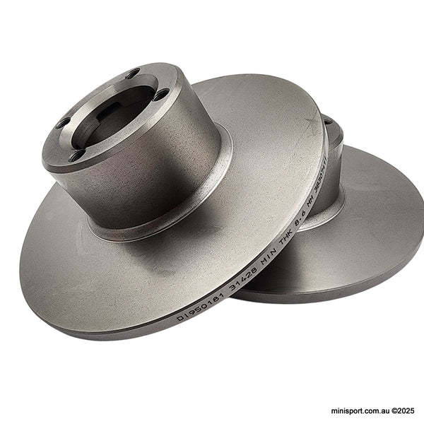 MINI & MOKE 8.4 SOLID DISC ROTORS- SOLD AS A PAIR [21A2612MS-PR ...