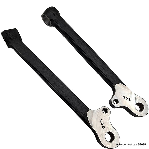 MINI & MOKE 2.0 DEGREE NEGATIVE LOWER CONTROL ARM- PAIR [C-AJJ3364A ...