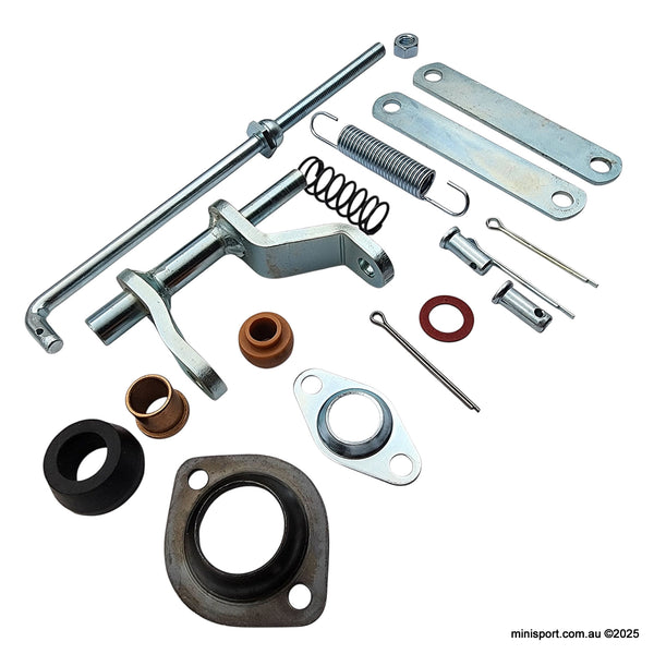 Morris minor clutch relay shaft/Linkage kit- COM100 – Minisport
