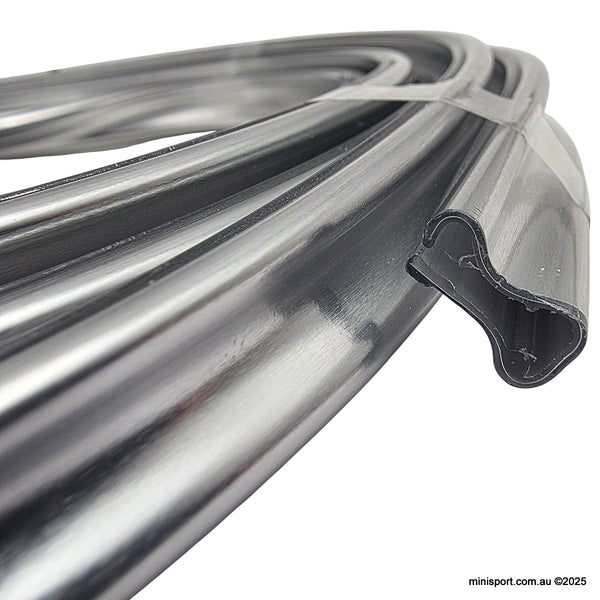 Flares and chrome side moldings – Minisport