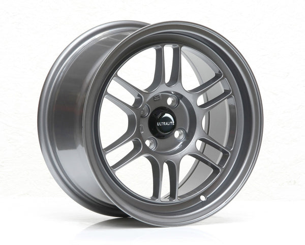 15 x 7.5 INCH - ET30 (100 x 4 PCD) - GLOSS GUN METAL - SET OF 4 – Minisport