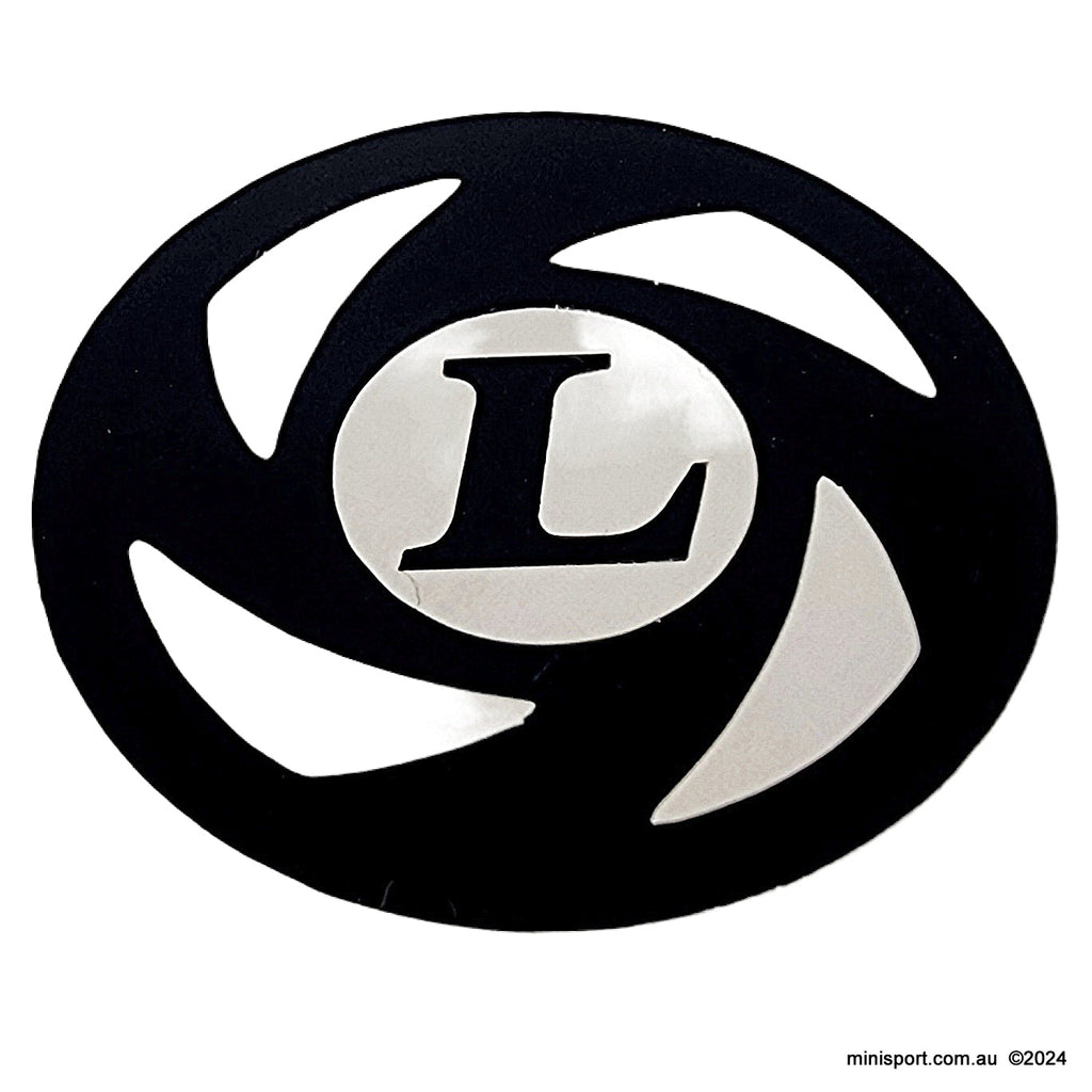 MOKE SUNRAYSIA WHEEL CENTRE CAP STICKER- BLACK [DYC157-B] – Minisport