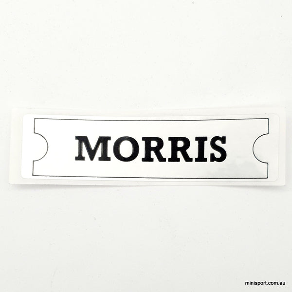 Morris mini rocker cover sticker – Minisport