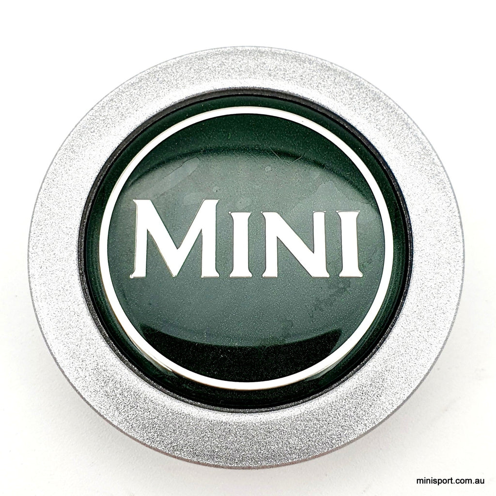 MINI WHEEL CENTRE CAP GREEN MINI FOR ROVER SPORTSPAC – Minisport