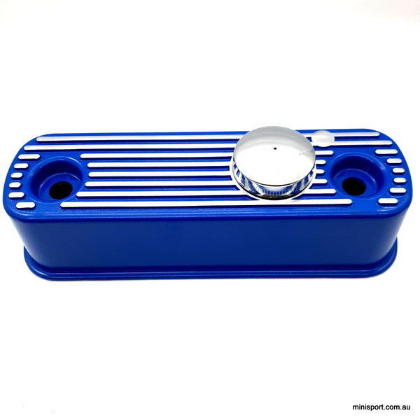 Mini alloy Blue rocker cover – Minisport
