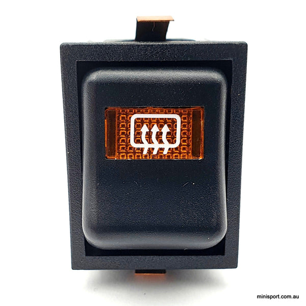 MINI 'ROVER' SWITCH FOR REAR HEATED WINDOW – Minisport