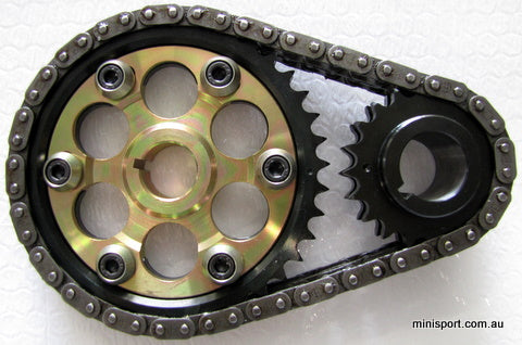 Mini Duplex chain and vernier adjustable steel gear set – Minisport