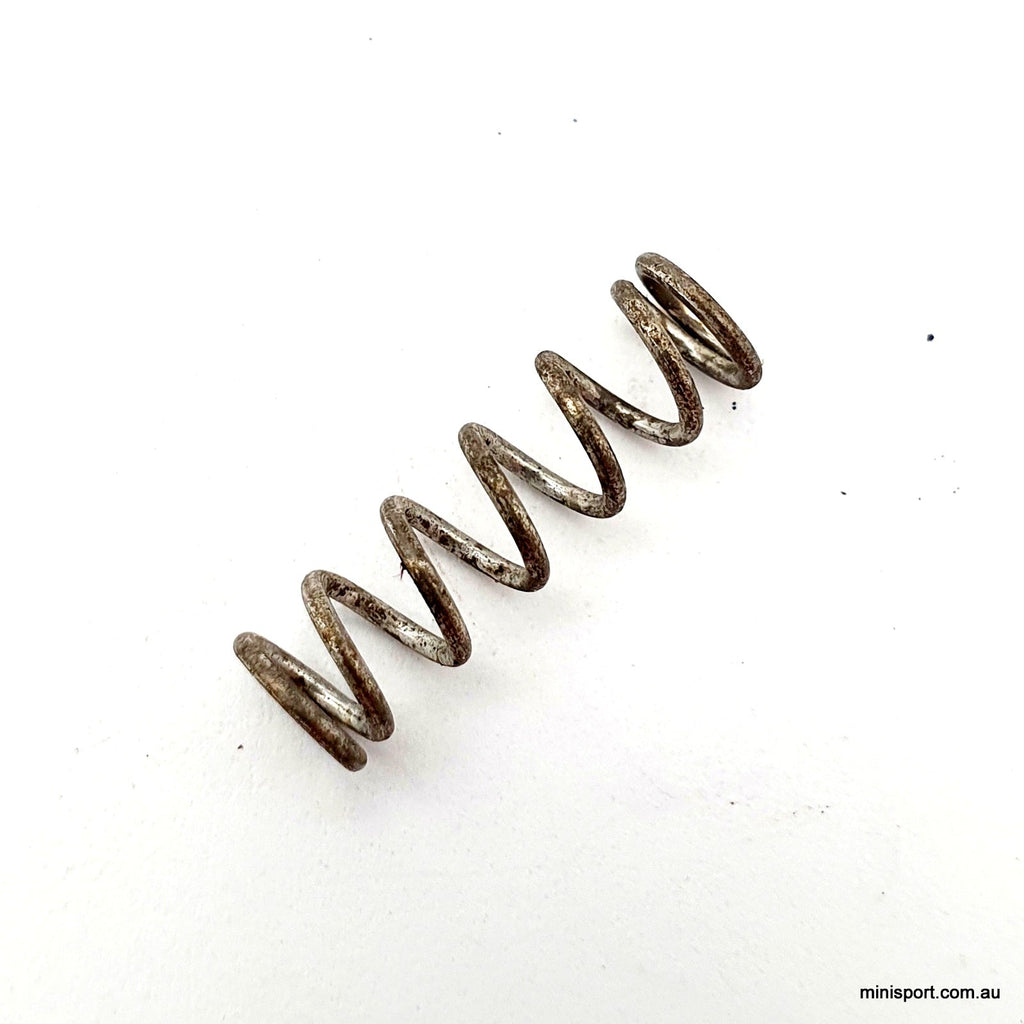 Mini front 1/4 vent window retaining latch spring (in handle) – Minisport