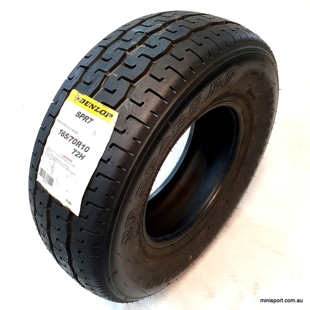 10 Dunlop R7 Tyre 165 70 R10 CR65 Tread Style Minisport 10 Dunlop R7 Tyre 165 70 R10 CR65 Tread Style Minisport
