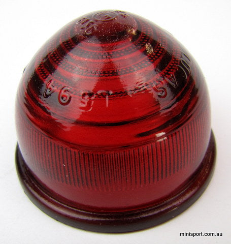 Mini 'beehive' tail light lens in red – Minisport