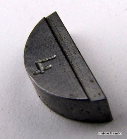 Camshaft woodruff key 4 degrees offset – Minisport