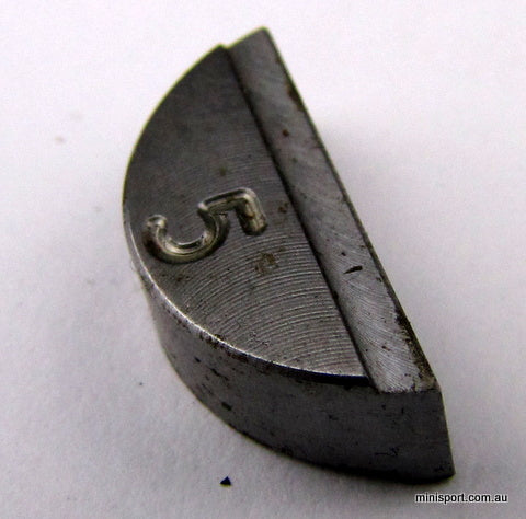 Camshaft woodruff key 5 degrees offset – Minisport