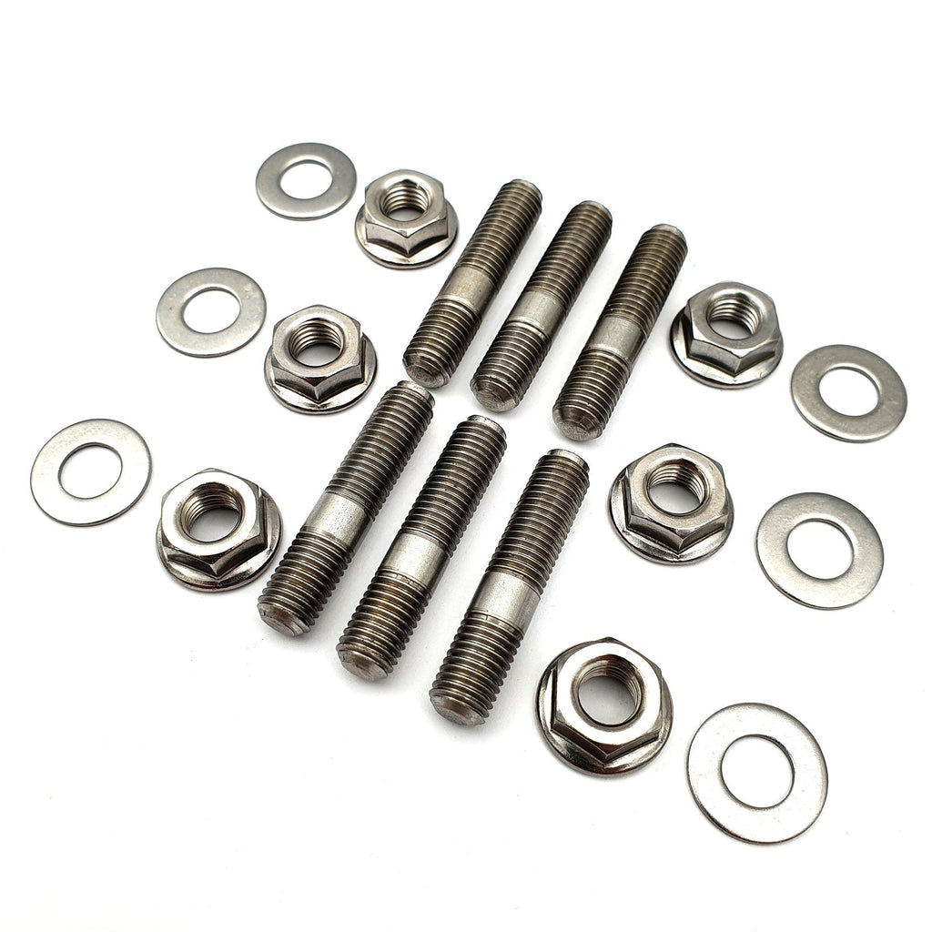 MINI & MOKE MANIFOLD STAINLESS STEEL STUD AND NUT KIT [C-STR282 ...
