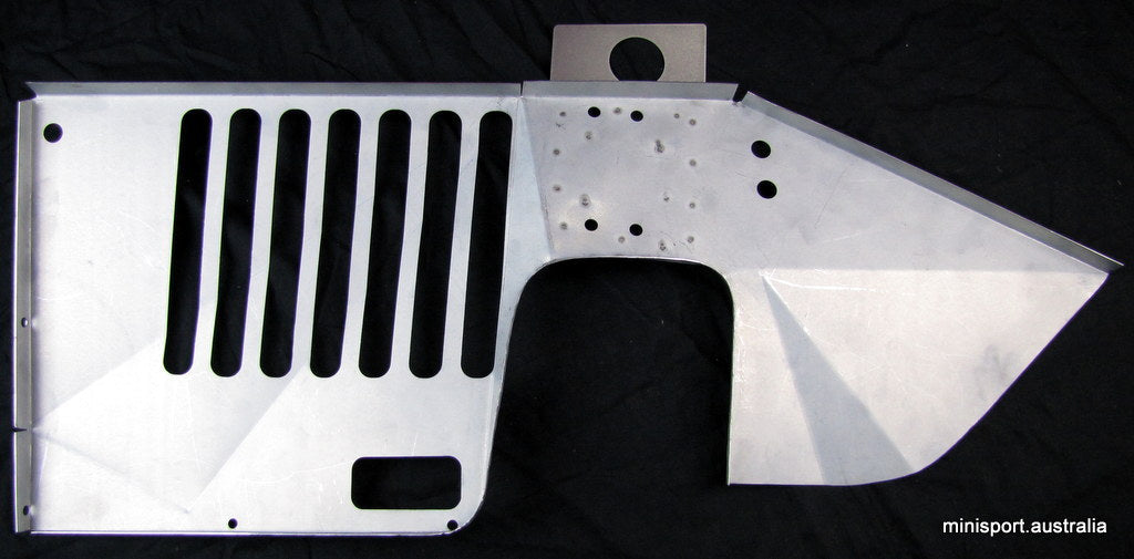 Moke L/H inner guard/flitch panel (in the engine bay) – Minisport