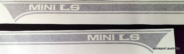 Mini LS stickers, side decals, 1275 LS in black *5 Day wait upon ...