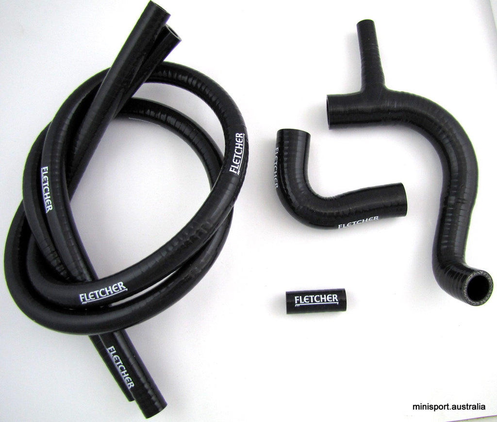 MINI 1275cc BLACK SILICON HOSE SET – Minisport