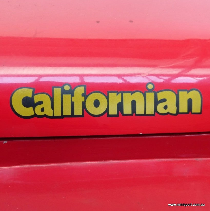 Moke Californian side sticker – Minisport