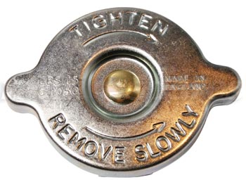 ROVER MINI RADIATOR CAP- 15LB- RAD CAP '92-'96 FOR RADIATORS WITH SENS ...