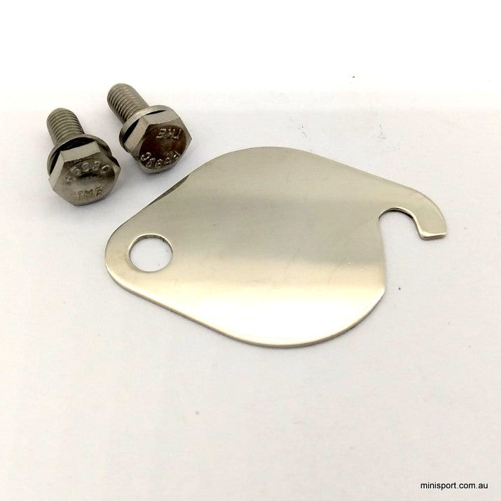 MINI & MOKE TIMING/CLUTCH INSPECTION PLATE- STAINLESS STEEL – Minisport