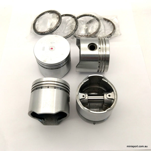 1100+080 (FLAT TOP) PISTON & RING SET- 'RE' BRAND – Minisport