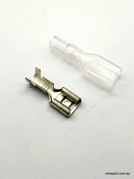 TERMINAL- SPADE FEMALE 6.3MM – Minisport