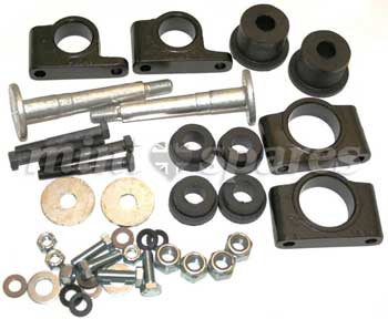 MINI ROVER/UK REAR SUBFRAME FITTING KIT INC TRUNNIONS 1976ONWARDS ...