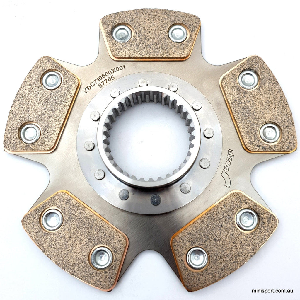 MINI & MOKE COMPETITION CLUTCH PLATE- 5 FINGER SINTERED PADDLE PLATE ...