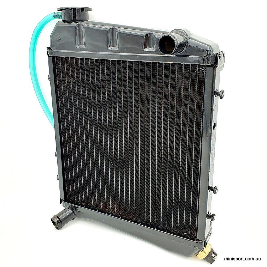 MINI & MOKE RADIATOR- 2 CORE SUPER (91on) WITH NEW SWITCH INC [C-ARA44 ...