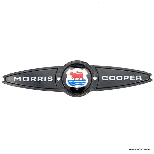 BADGE MORRIS COOPER REAR MK2- UK MK2 ONLY – Minisport