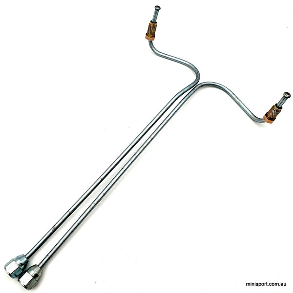 PAIR OF MOKE REAR BRAKE BRAKE PIPE HOSE TO REAR CYLINDERS – Minisport