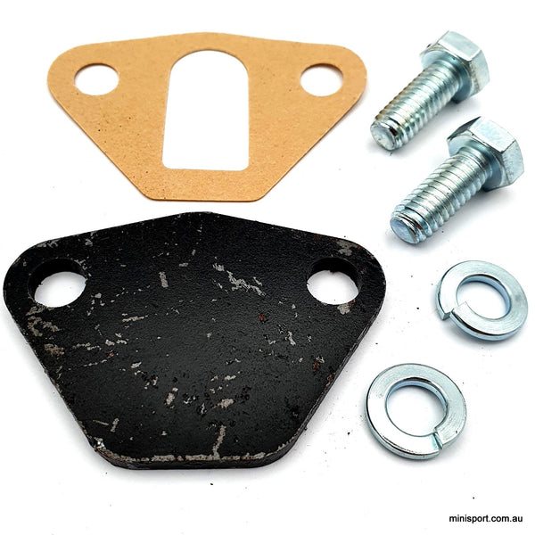 MINI & MOKE FUEL PUMP BLANKING PLATE KIT- 2A265KIT – Minisport