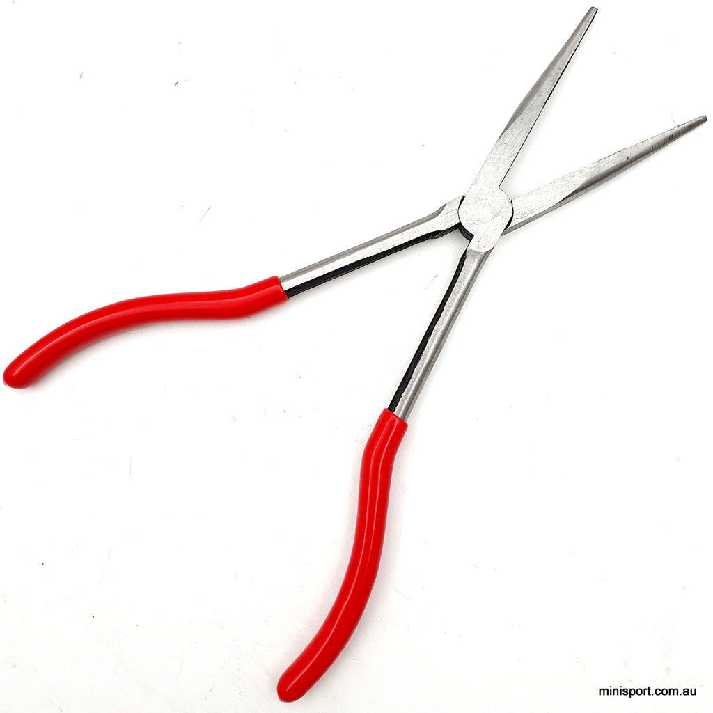 LONG NOSE STRAIGHT PLIERS- 11" – Minisport