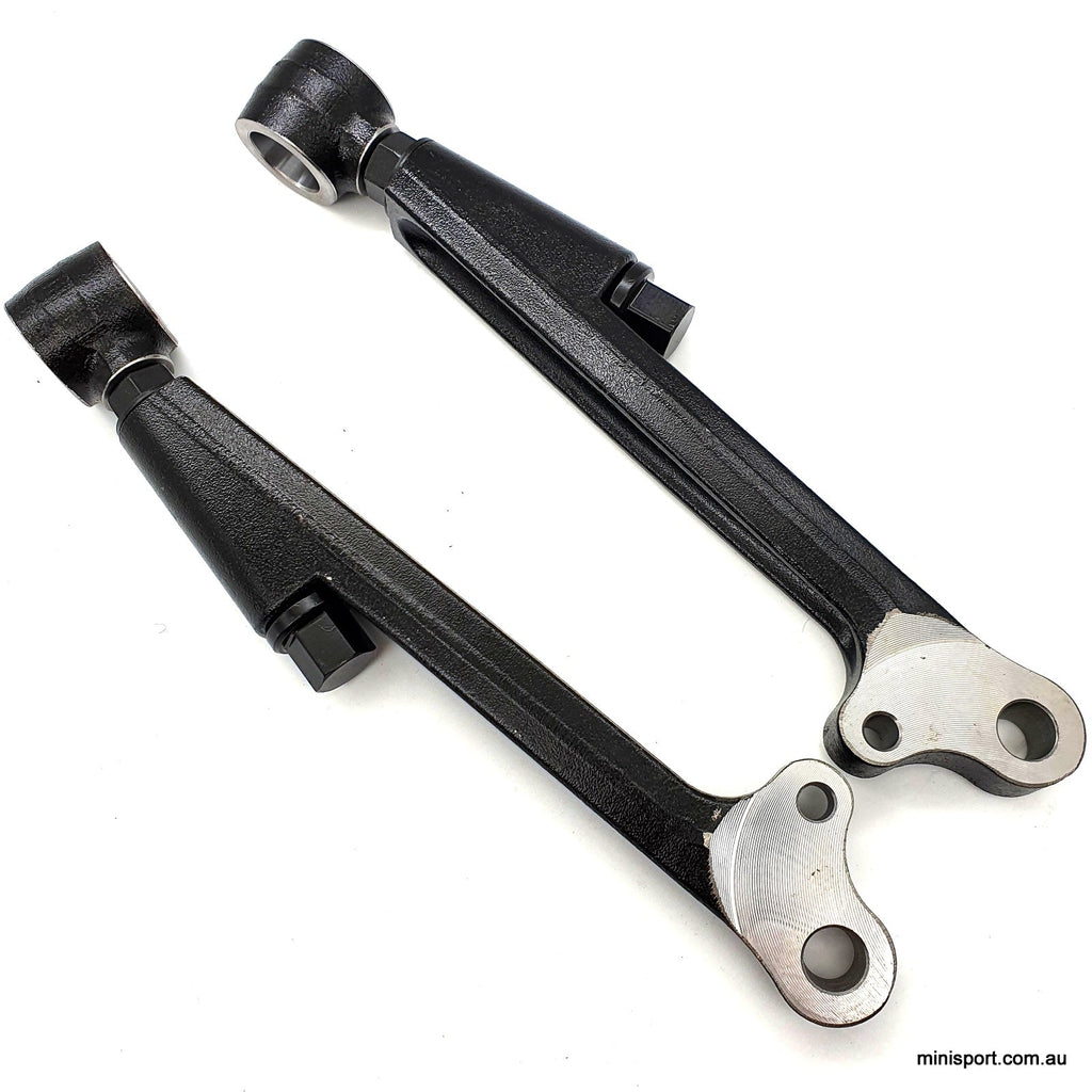 MINI & MOKE PAIR OF ADJUSTABLE LOWER CONTROL ARMS [C-AJJ3360] – Minisport