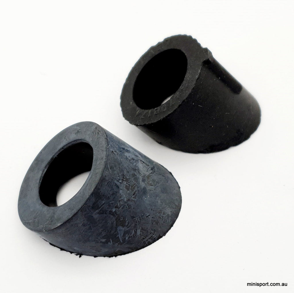 Mini wiper wheel box buffers (Mk2, 68 on) 'softer rubber' – Minisport