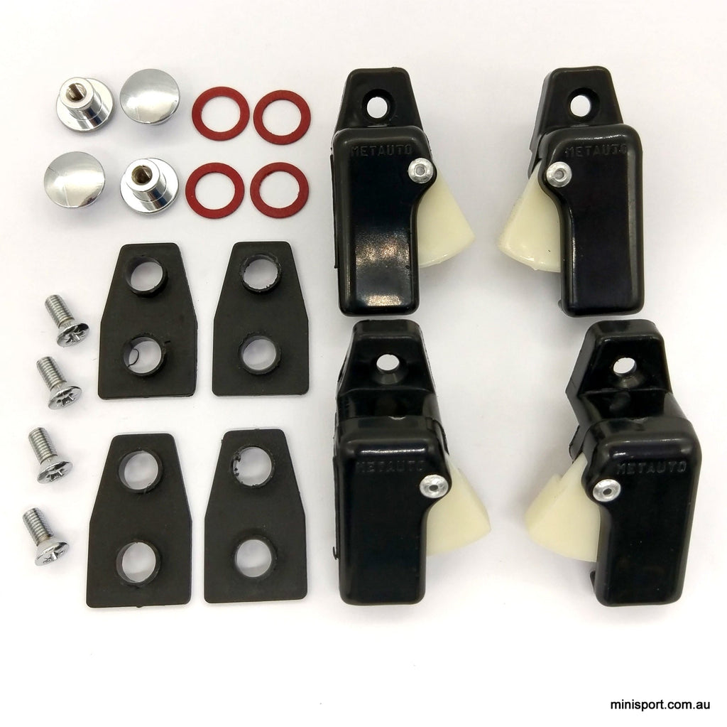 Mini 850 (sliding window) plastic catch kit (4) with fitting kit ...