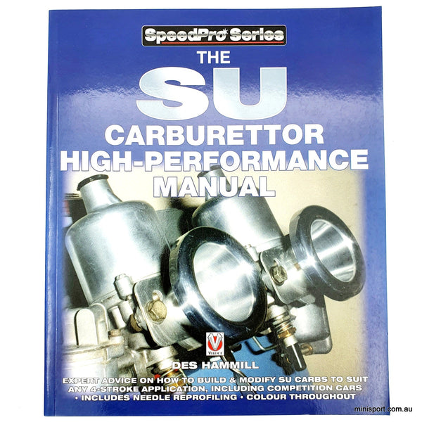 SU carby high performance manual, speedpro series – Minisport