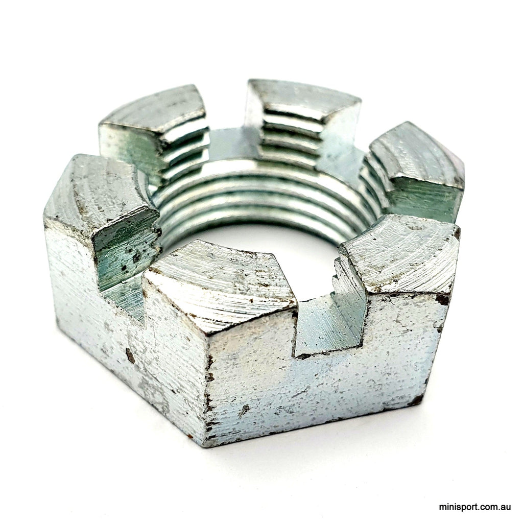 Mini Disc brake CV joint nut, (genuine, 1-5/16" head) – Minisport